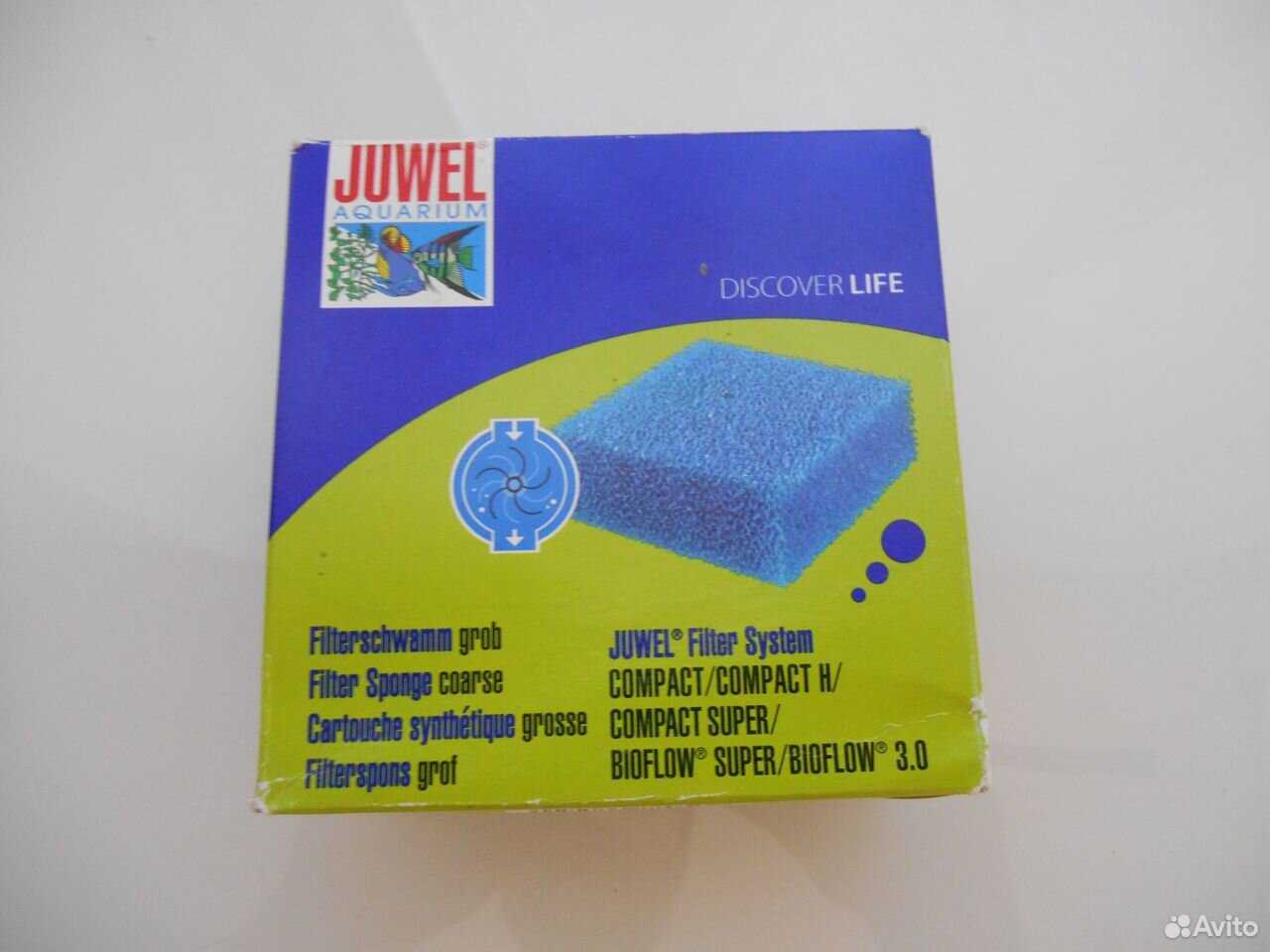 Губка грубой очистки для фильтра juwel