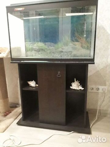 Аквариум 135литров с тумбой