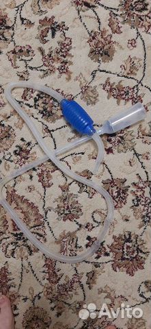 Ручной насос для откачки воды из аквариума