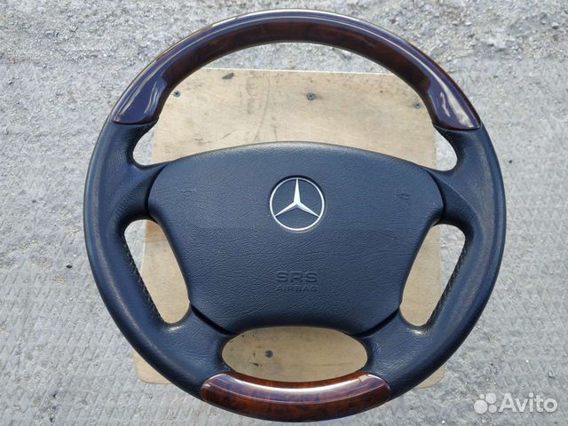 Руль Мерседес мл 163 амг дерево купить в Москве MERCEDES-BENZ | Авито