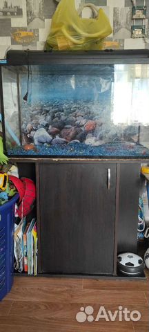 Аквариум с тумбой бу